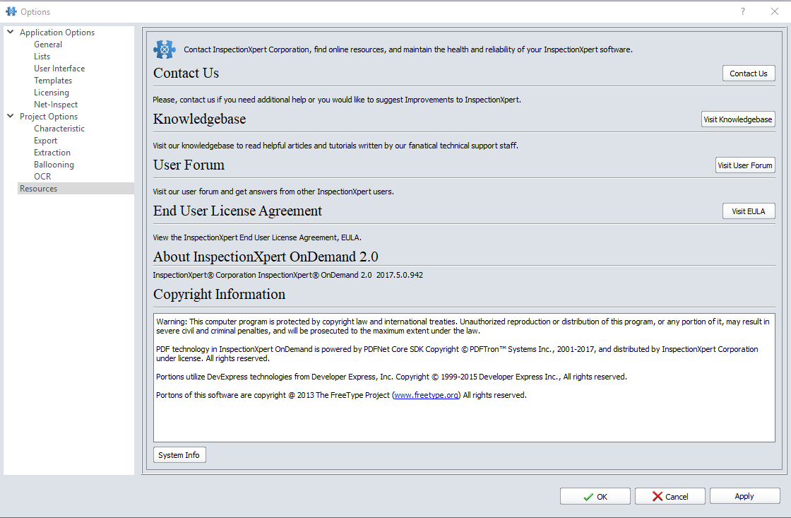 InspectionXpert SP 5.0