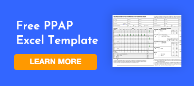 PPAP Part Submission Warrant